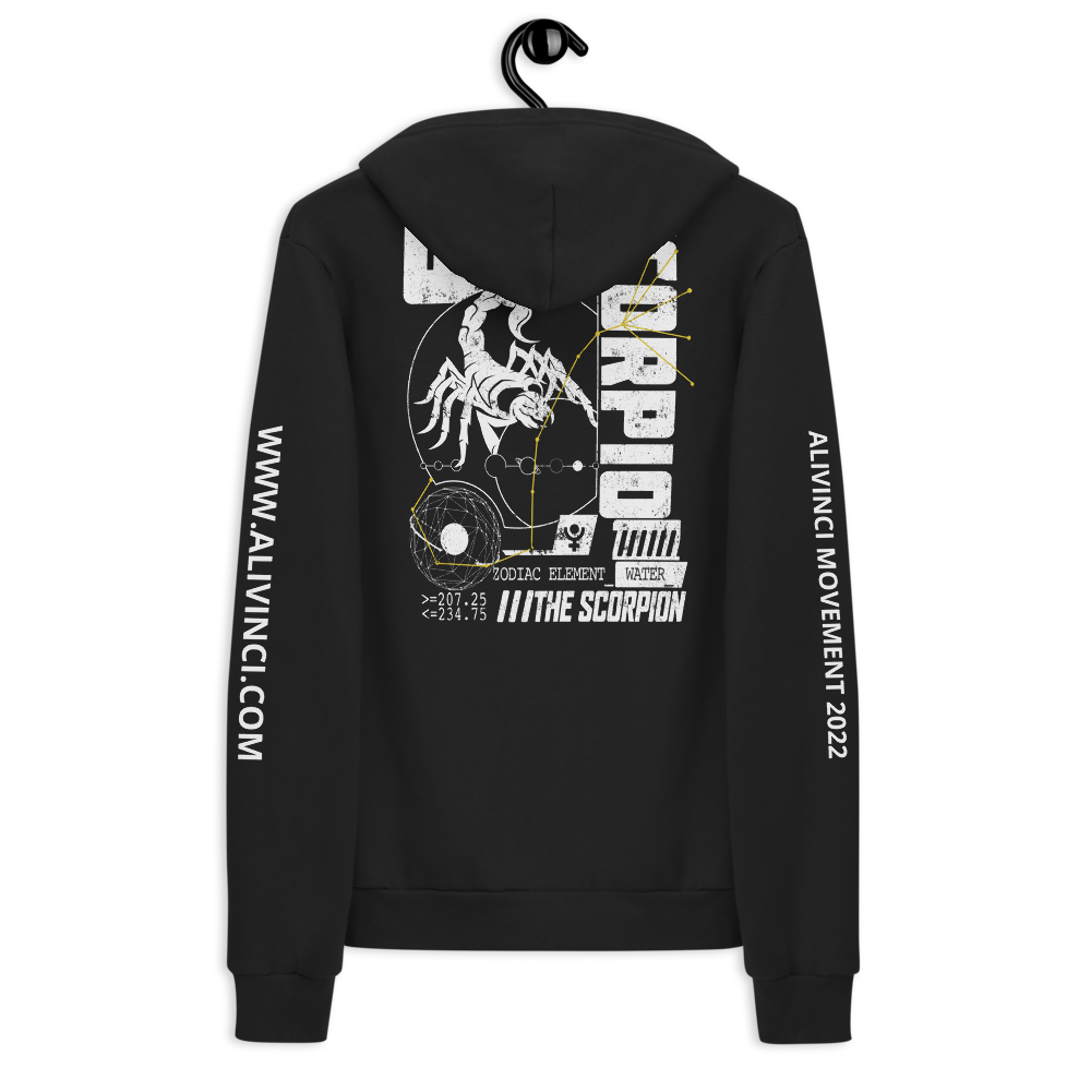 Scorpio Hoodie sweater – AlivinciOfficial